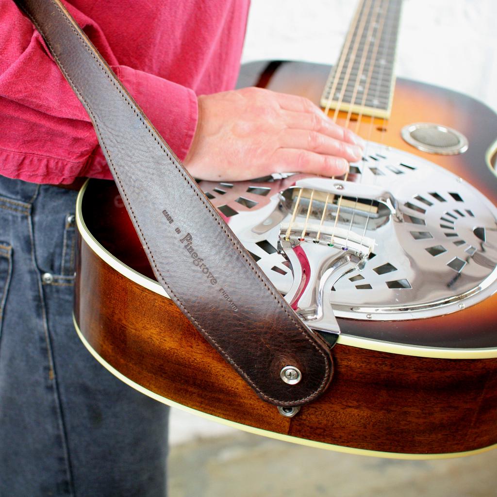 Leather Dobro Strap | Banjo Strap