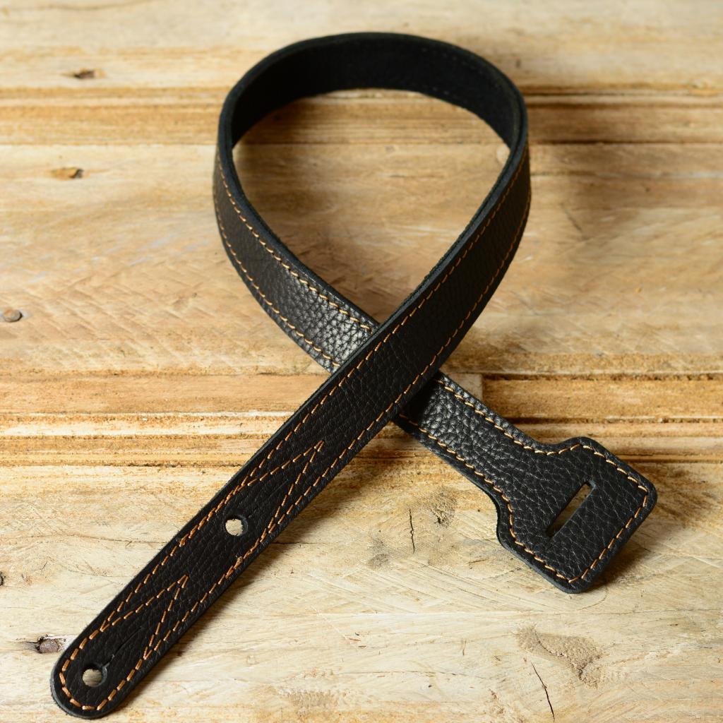 Exclusive luxury leather mandolin straps | Pinegrove Leather