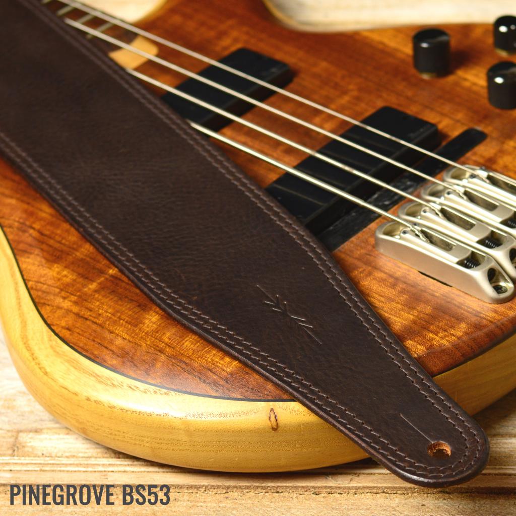 Solid 3" Leather Guitar Straps | Pinegrove Leather