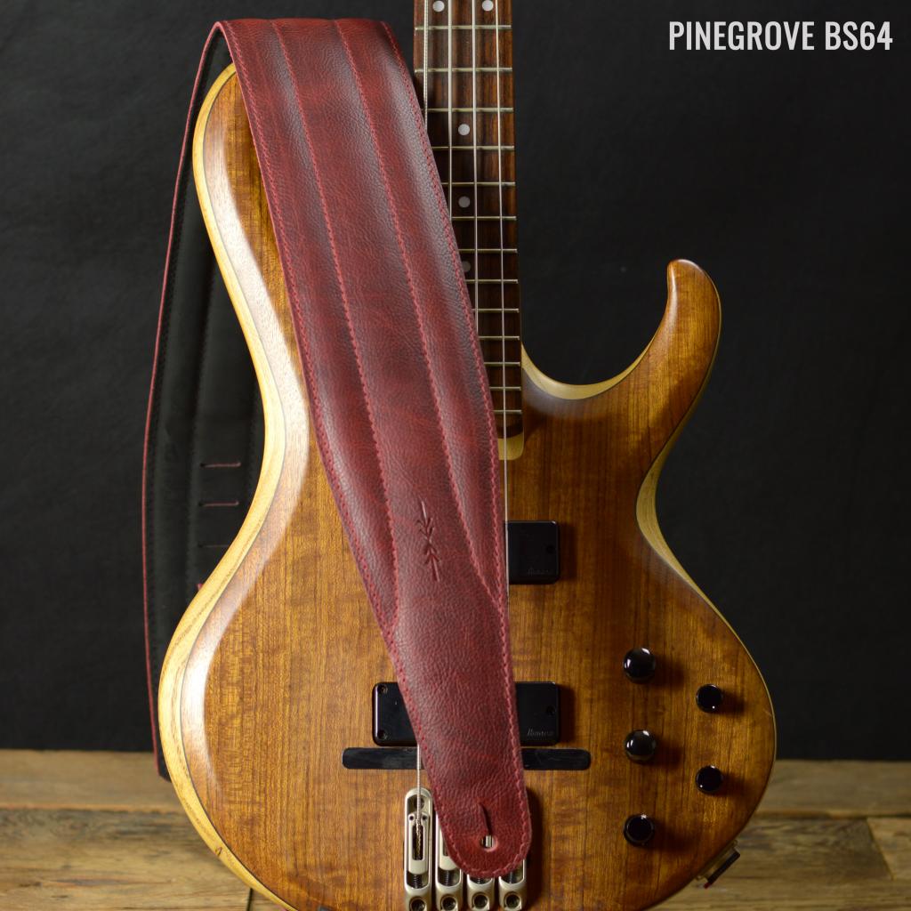Leather Bass Guitar Straps | Pinegrove Leather