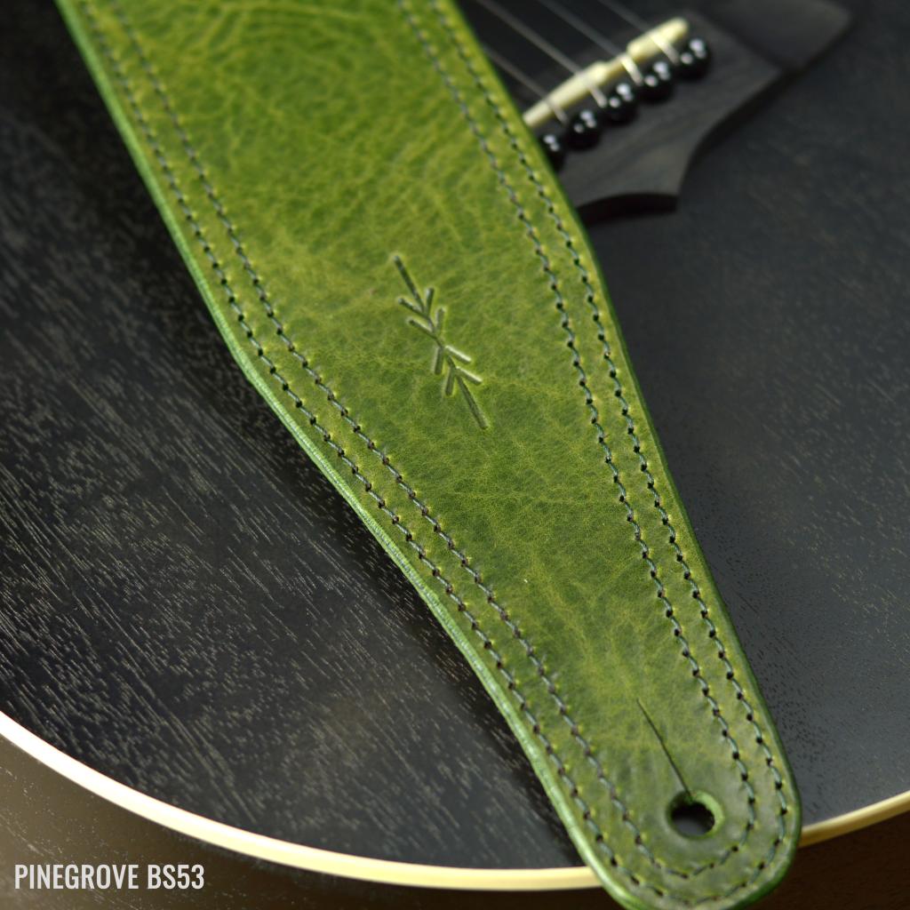 Solid Leather Guitar Straps | Pinegrove Leather