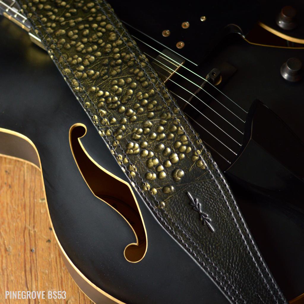 Solid Leather Guitar Straps | Pinegrove Leather